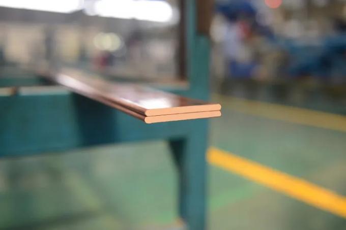Bending Welding Decoiling Copper Row ASTM DIN Copper Flat Bar
